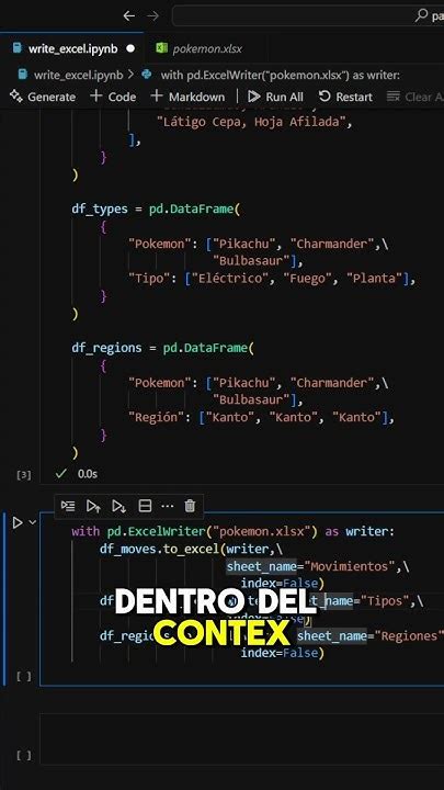 De Python Y Pandas A Excel Shorts Python Youtube