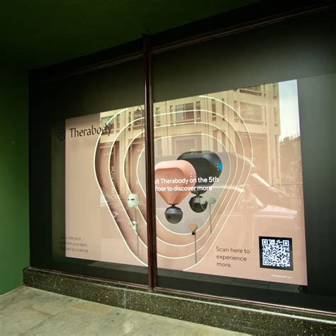 Harrods Tech Month Sees Wellness Brand Therabody Stage Interactive Window Experience The Daily