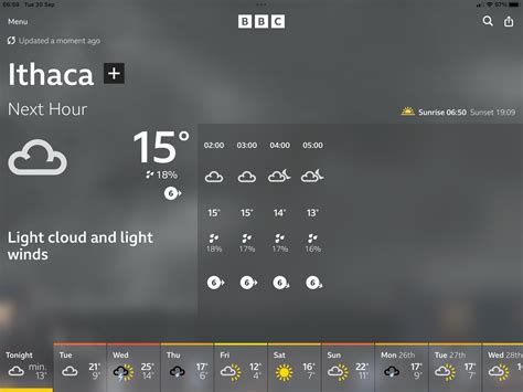 Dark Sky Fading Ios 16s Weather Brightens Tidbits