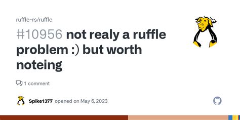 not realy a ruffle problem but worth noteing · issue 10956 · ruffle