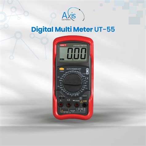 Digital Multi Meter Ut 55 Axis Electronics Pvt Ltd