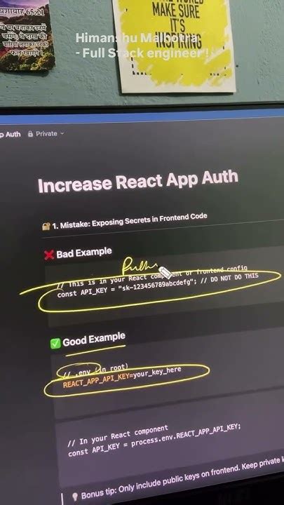 how to secure a website coding webdevelopment frontendcourse react
