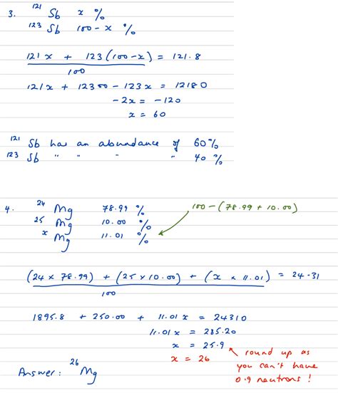 How To Calculate The Relative Abundance Of An Isotope Crunch Chemistry