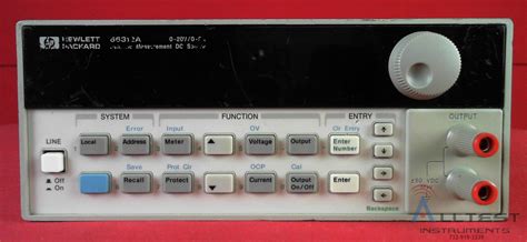 66312A Agilent Keysight Alltest Instruments 66312A Agilent Keysight Alltest Instruments
