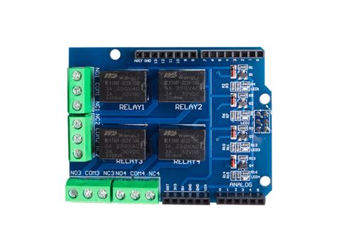 4 Kanal 5v Relay Shield Relais Modul Für Uno R3 Mega 2560 Arduino