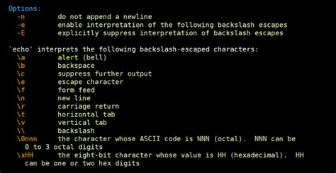 linux中的16个echo命令示例 a5互联 博客园