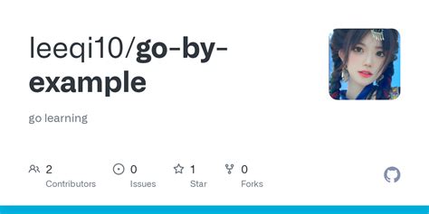 Github Leeqi10go By Example Go Learning