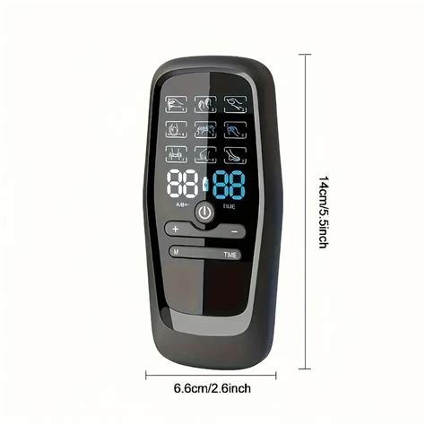 Rechargeable Electric Muscle Stimulator Mini Massager Machine Tens