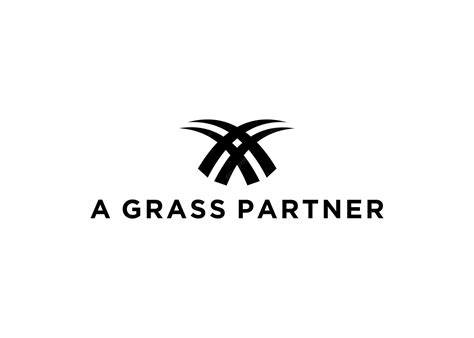 Premium Vector A Grass Partner Logo Design Vector Illustration