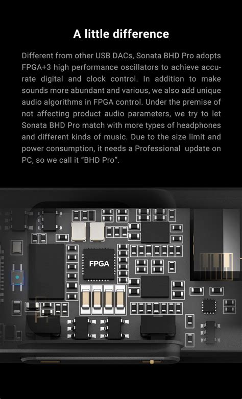 Sonata BHD Pro | Portable Headphone Amplifier& USB C DAC