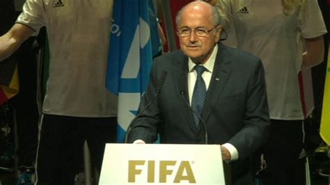 Fifa Corruption We Must Earn Back Trust Says Blatter Bbc News