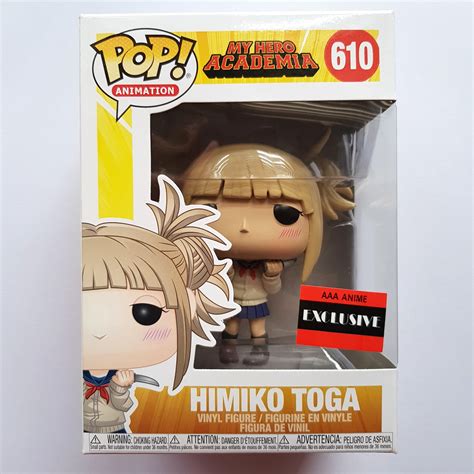 Funko Pop Himiko Toga Aaa Anime 610 My Hero Academia Hobbies