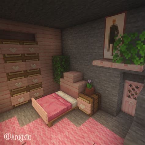 Cherry Coquette House 🌸 Minecraft Aesthetic Building Idea Decoration