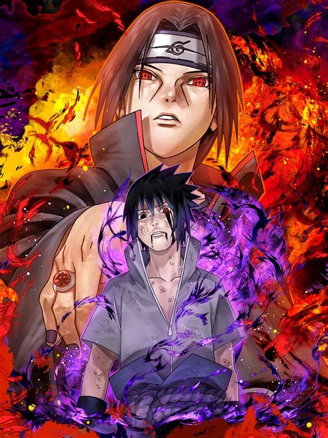 Kakashi Itachi Uchiha Art Naruto And Sasuke Naruto Art Naruto Itachi