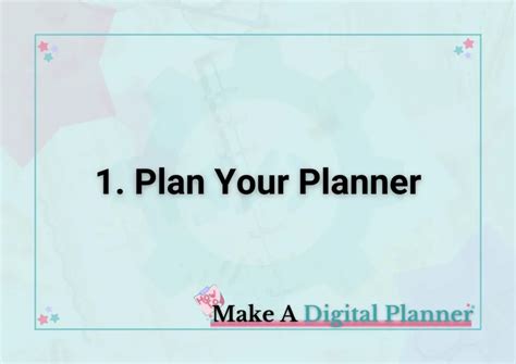 How To Make A Digital Planner Things To Make It Easy