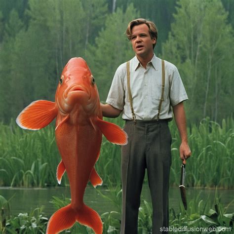 Large Fish Stable Diffusion Online