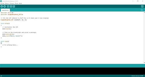 I2c Lcd162 Not Displaying Text Displays Arduino Forum
