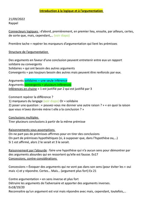 introduction à la logique et à l argumentation introduction à la