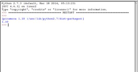 Hello Raspberry Pi Check Picamera Version