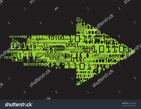 Binary Arrow Stock Illustrations Images Vectors Shutterstock