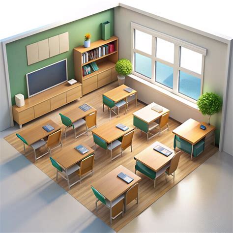 3d Classroom Layout Images Free Download On Freepik