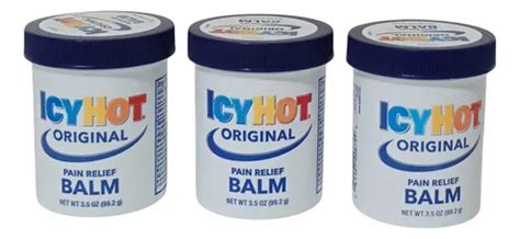 Icy Hot Bálsamo Original Americano Contra Dolor 100gr Pack 3 Mercadolibre