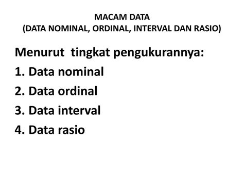 Detail 20 Contoh Data Nominal Koleksi Nomer 34