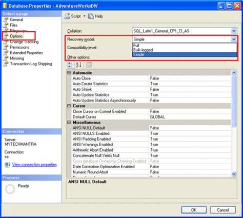 Different Sql Server Recovery Models Step By Step Tutorial With