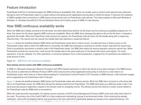 smb continuous availability and witness dell powerscale solution