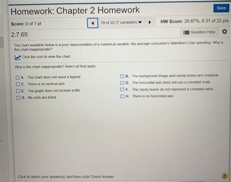Solved Homework Chapter 2 Homework Save Score 0 Of 1 Pt 19