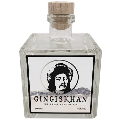 Gin Gingiskhan Premium 46 Vol 500 Ml Online Kaufen Für Nur 3490 € Tabak Börse24