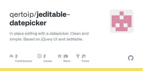 Github Qertoipjeditable Datepicker In Place Editing With A Datepicker Clean And Simple