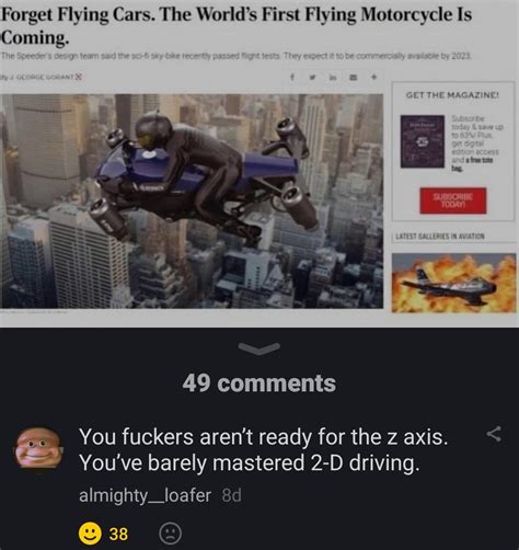 you aren t ready for the z axis r brandnewsentence