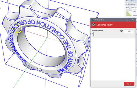 Help Making Curved Face On Gear Shape SketchUp SketchUp Community
