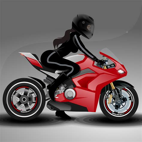 Download Moto Woman Ninja Royalty Free Vector Graphic Pixabay