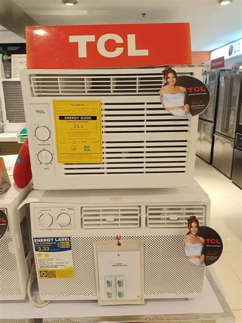 Tcl Window Type Aircon Manual And Remote Non Inverter And Inverter