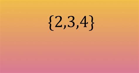 Sets Maths Edexcel A Level Pure Maths