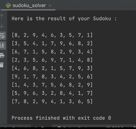 Python Sudoku Solver