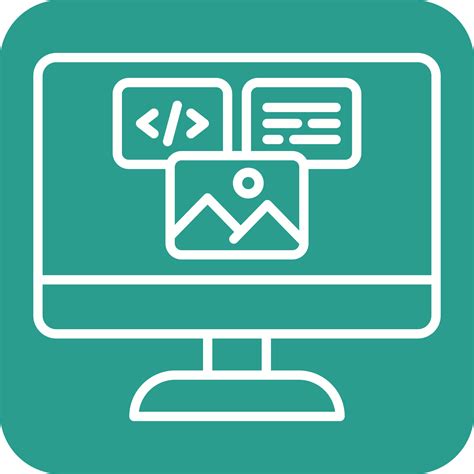 Web Design Line Round Corner Background Icons 14674708 Vector Art At Vecteezy