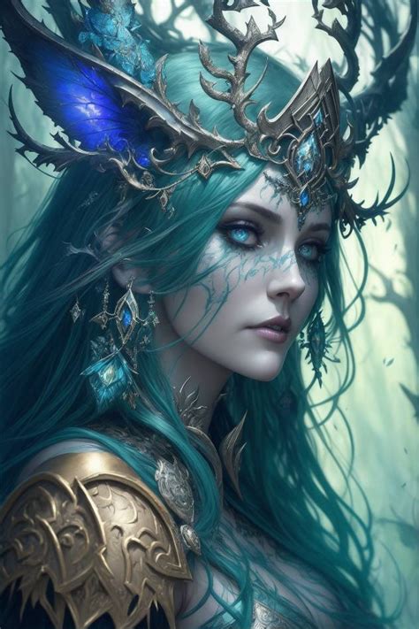 Dryad Queen By Ionicai On Deviantart