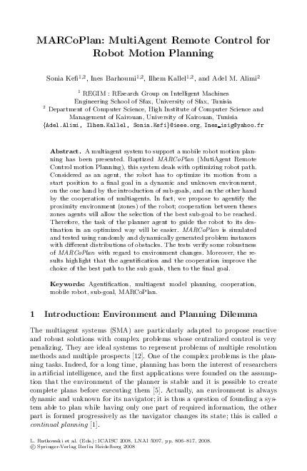 Pdf Marcoplan Multiagent Remote Control For Robot Motion Planning