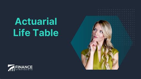 Actuarial Life Table Definition Construction And Components
