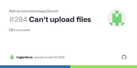 Can't upload files · Issue #284 · flathub/com.discordapp.Discord · GitHub