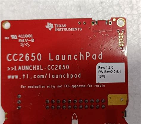 texas instrument launchxl cc2650 board zigbee bluetooth wireless mcu