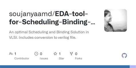github soujanyaamd eda tool for scheduling binding and verilog file
