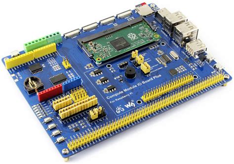 compute module io board plus for raspberry pi cm3 and cm3l robotshop