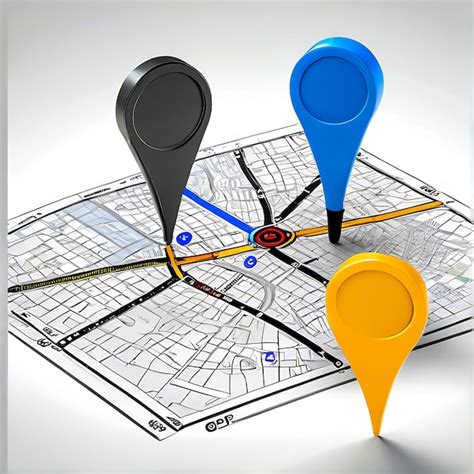 Premium Photo Map Pointers 3d Gps Icon Pin Marker Location