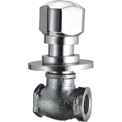 Glossy Concealed Stop Cock Silver Dev Series At Best Price In Delhi