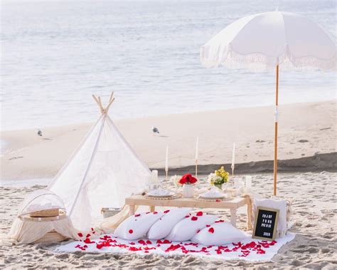 Romantic Date On The Beach