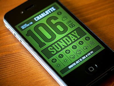 Simple Weather App Design And Inspiration